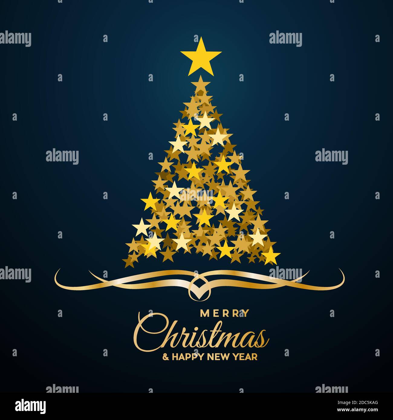 Vector Abstract cover Golden Christmas Tree, with text Stock Vector ... Vector Abstract cover Golden Christmas Tree, with text Stock Vector ...