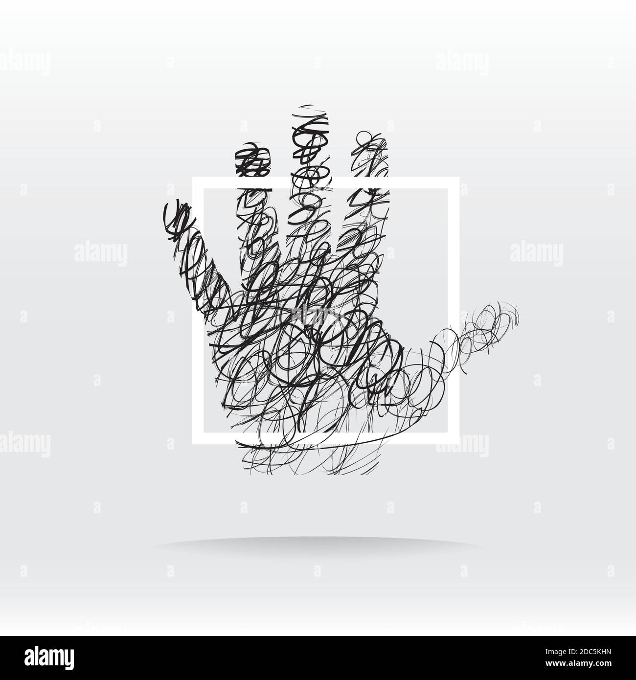 Inside a square Stock Vector Images - Alamy