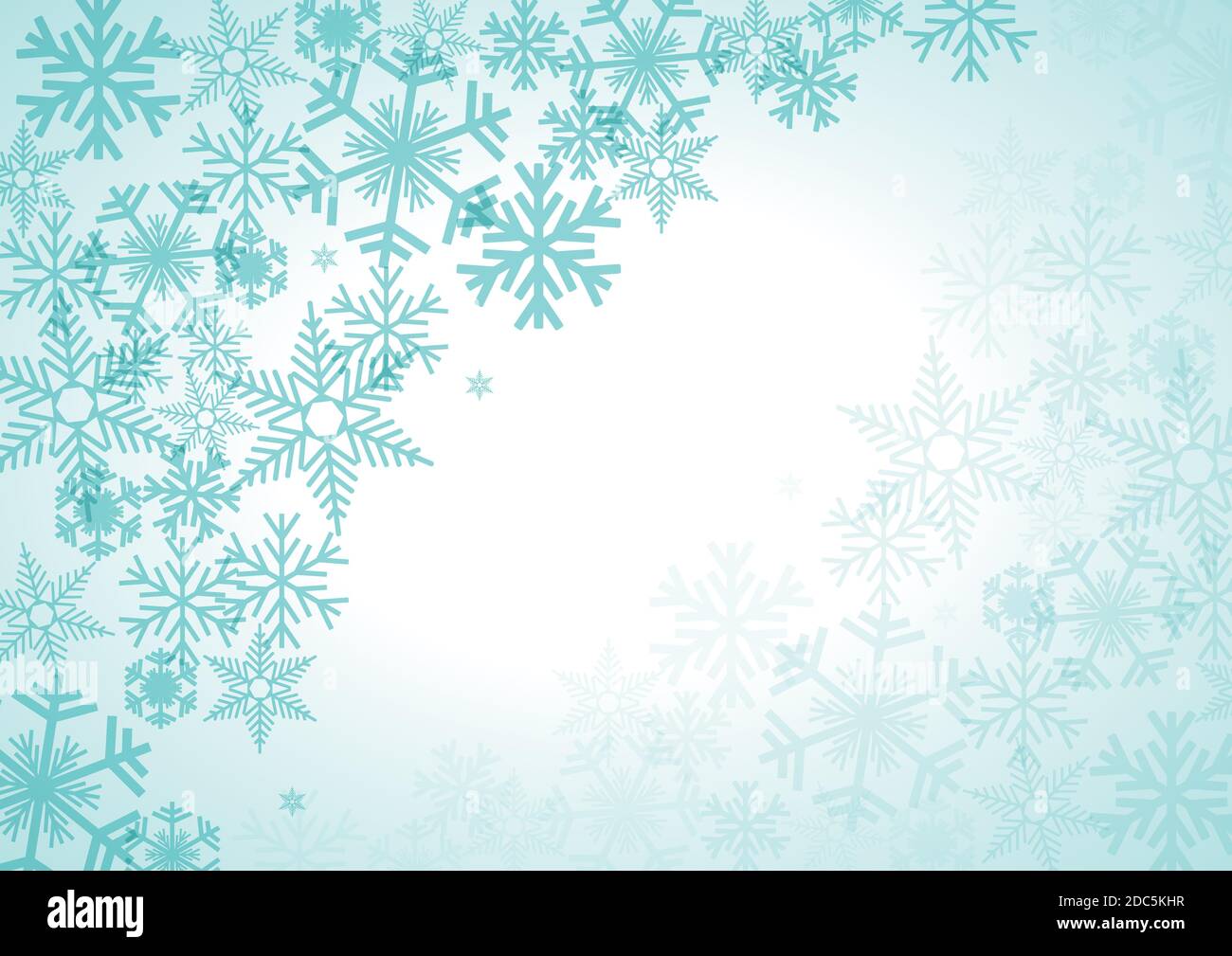 Vector Winter Background. A cold Christmas with snowfall and ice ...