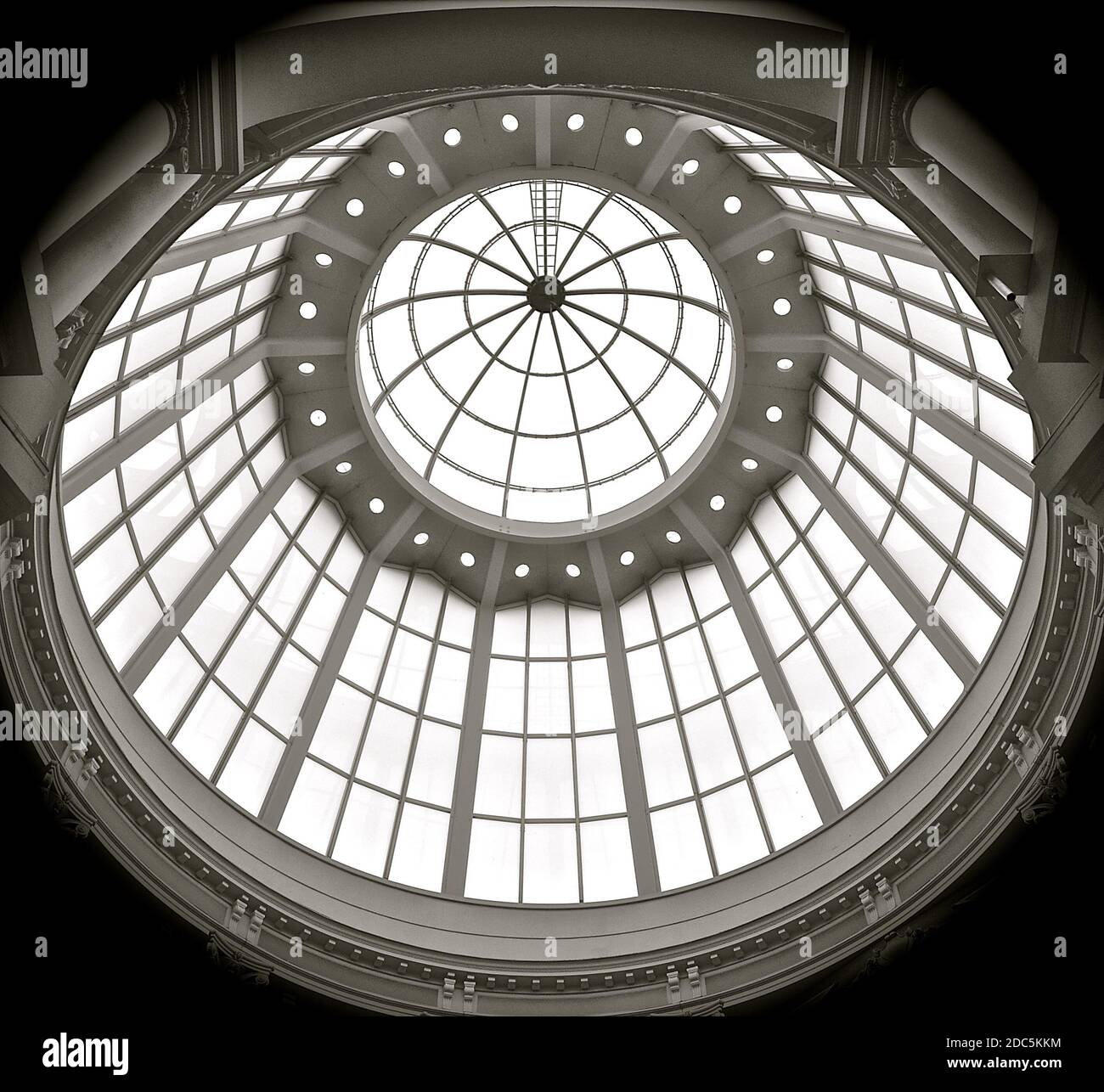 Concentric architecture architectural design hi-res stock photography ...