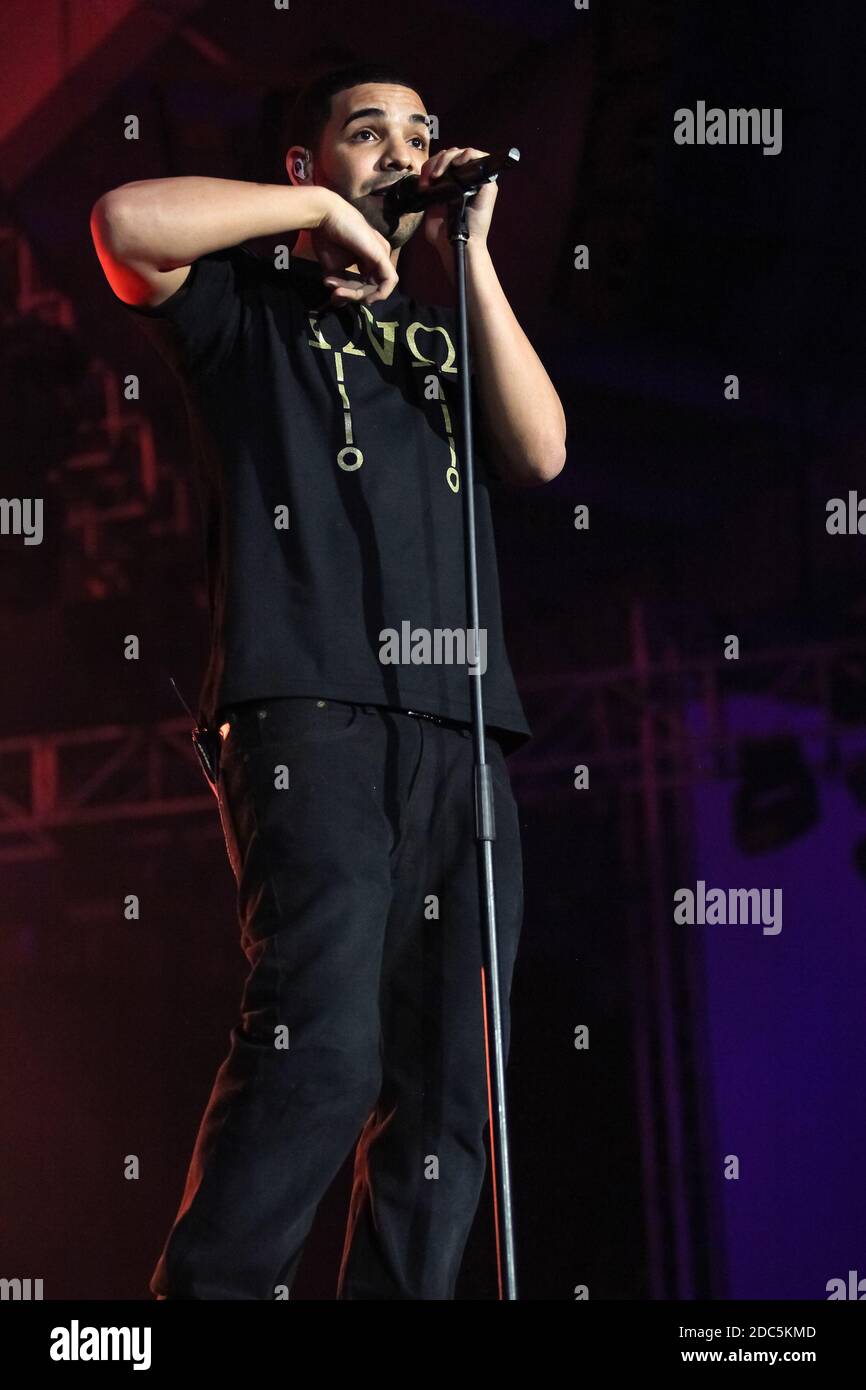 Johannesburg, South Africa - December 09, 2011: Singer Songwriter Drake ...