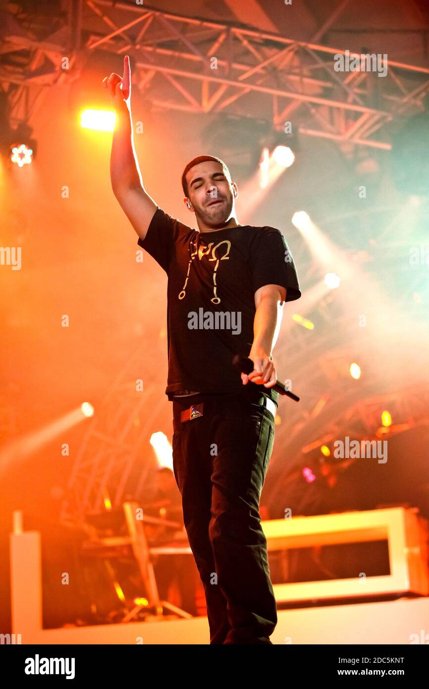 Johannesburg, South Africa - December 09, 2011: Singer Songwriter Drake ...
