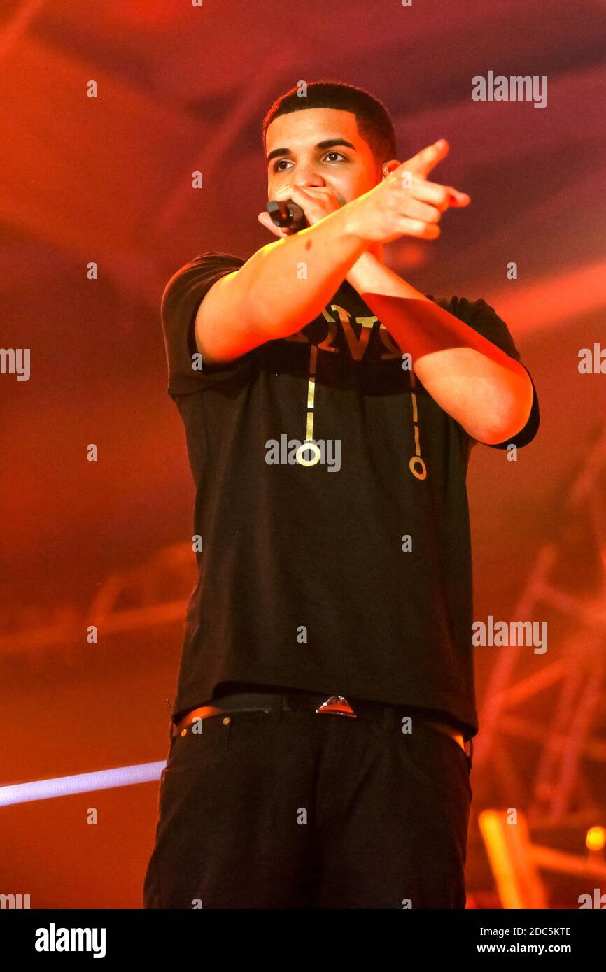Johannesburg, South Africa - December 09, 2011: Singer Songwriter Drake ...
