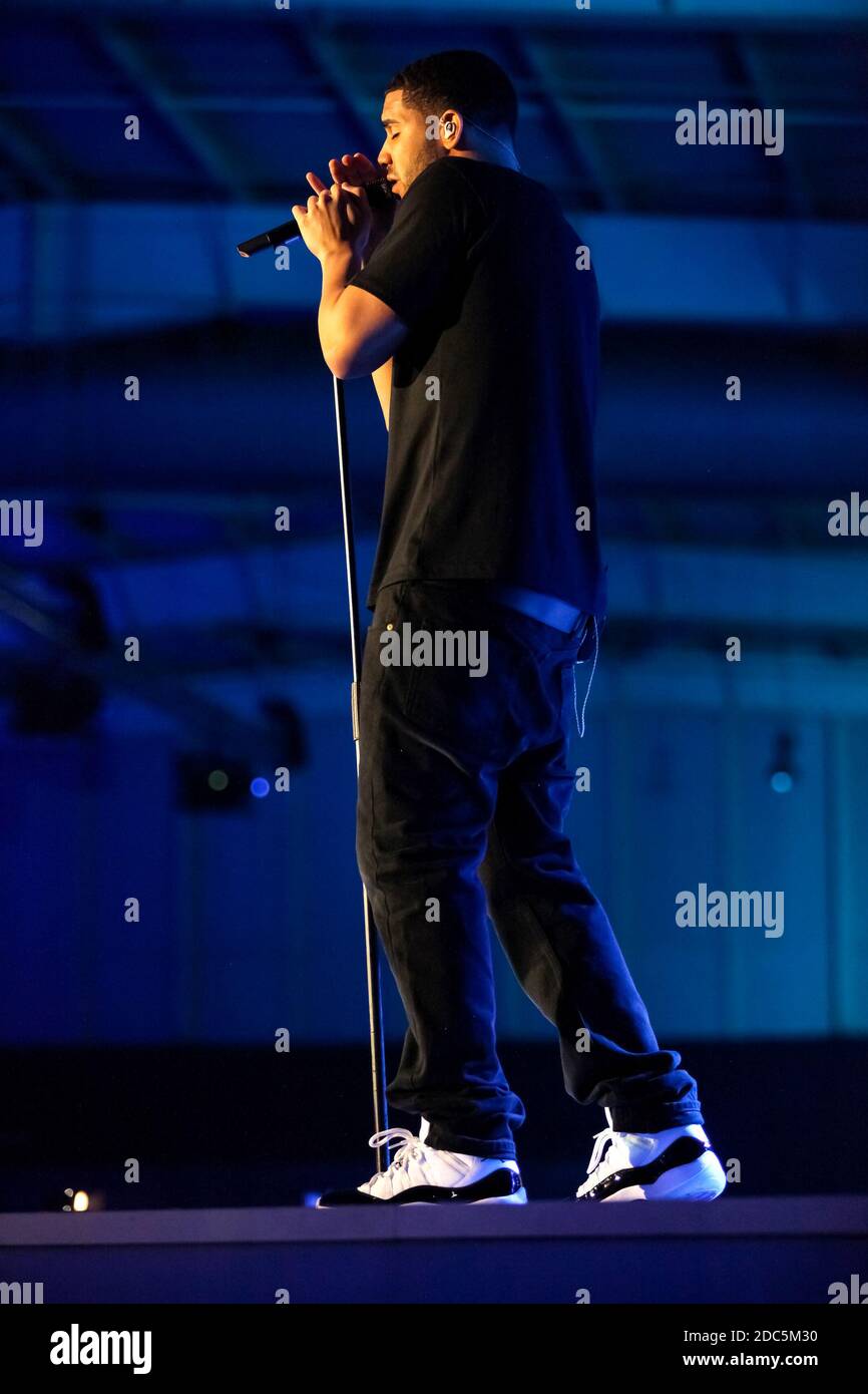 Johannesburg, South Africa - December 09, 2011: Singer Songwriter Drake ...