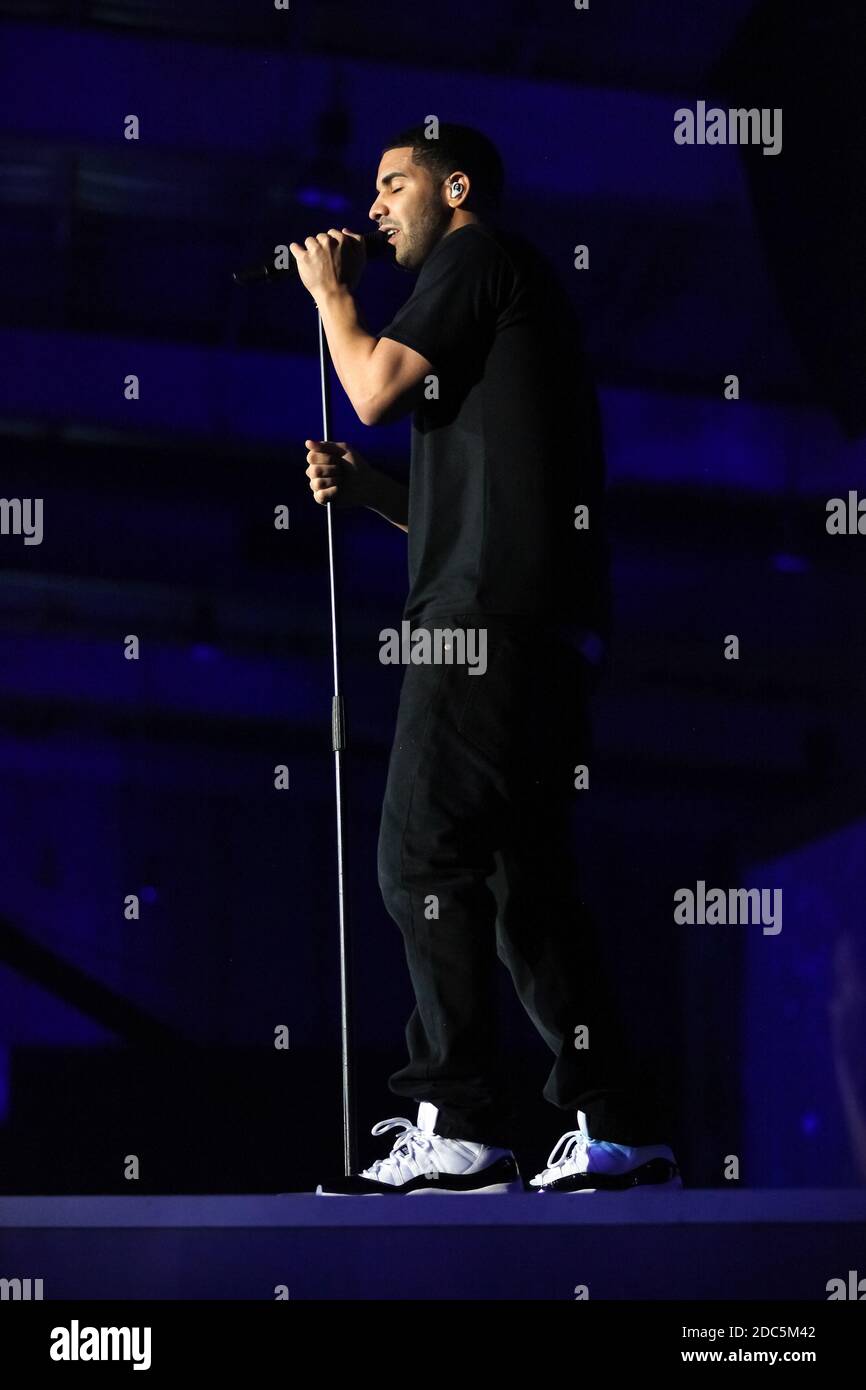 Johannesburg, South Africa - December 09, 2011: Singer Songwriter Drake ...