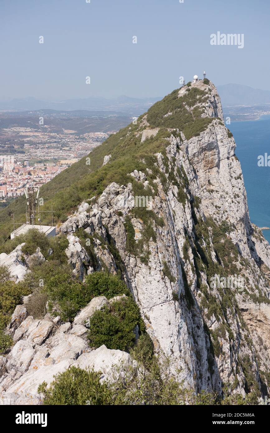 The Rock of Gibraltar Stock Photo - Alamy