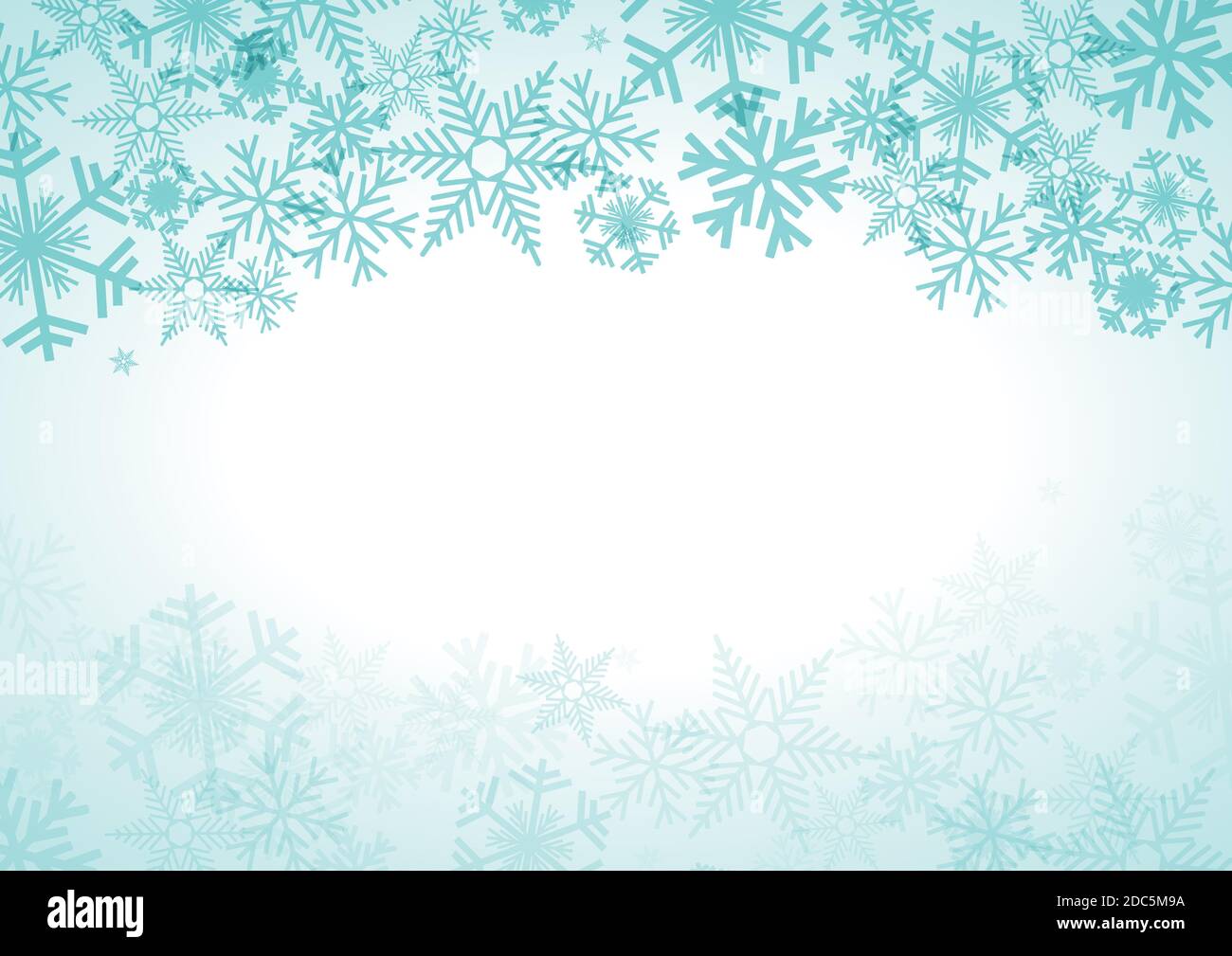 Vector Winter Background. A cold Christmas with snowfall and ice ...