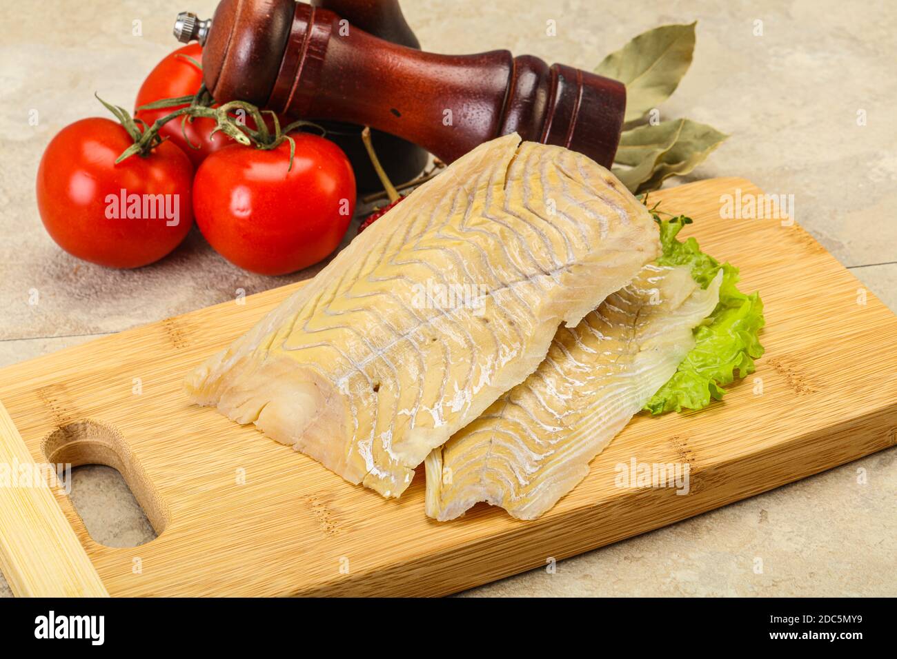 Raw cod fish fillet for cooking Stock Photo - Alamy