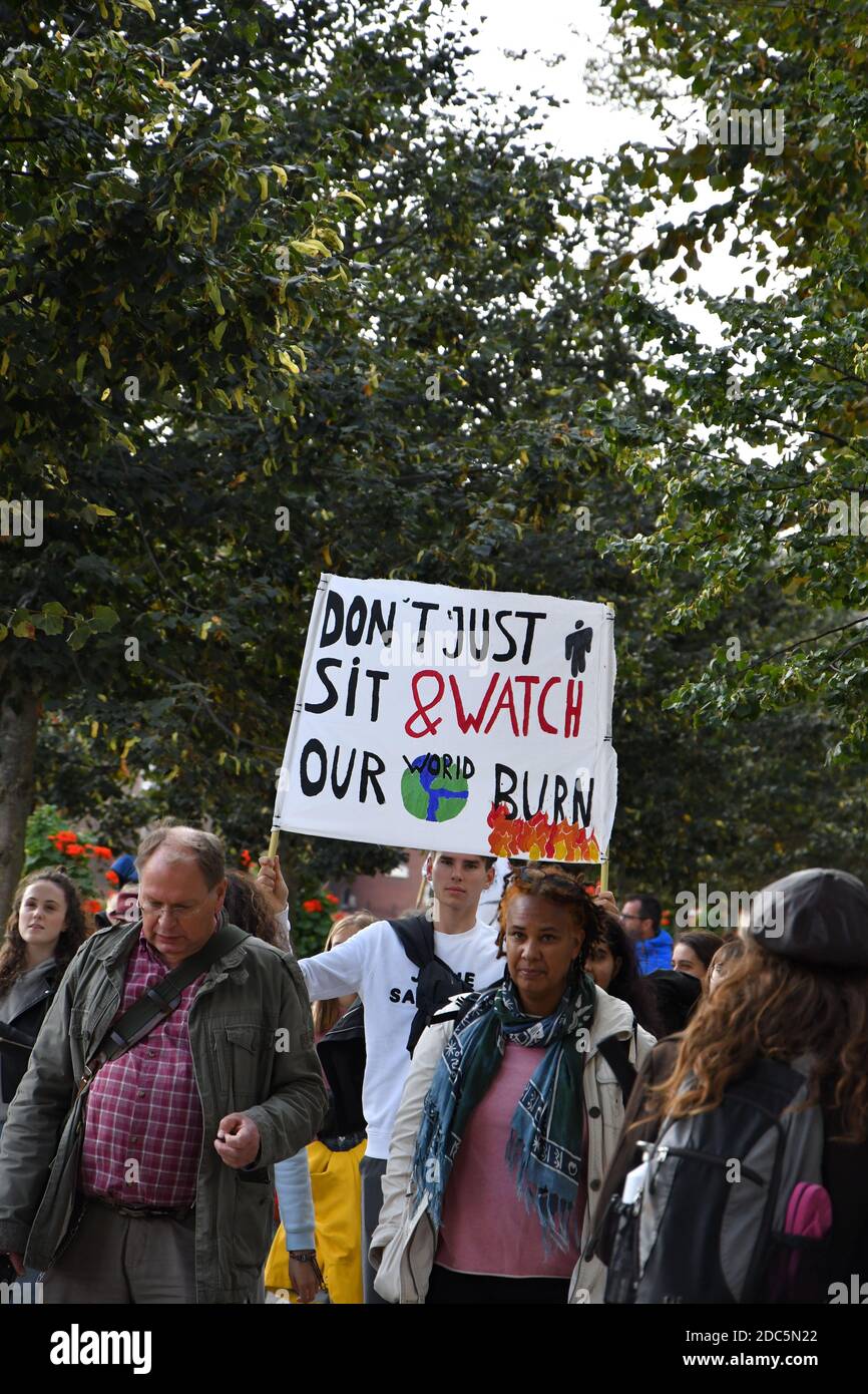 Climate change banner sign banners signs hi-res stock photography and ...