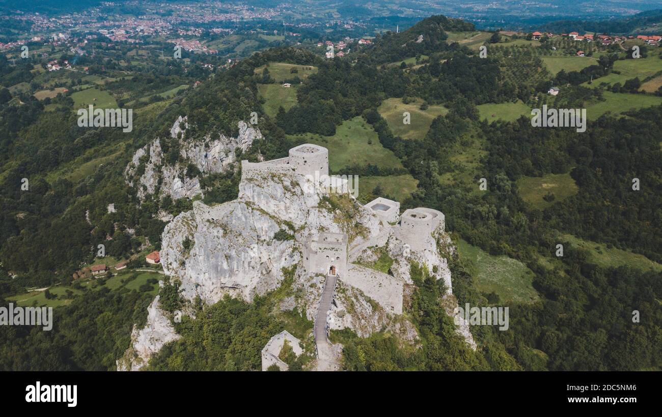 Srebrenik architecture fortress hi-res stock photography and images - Alamy