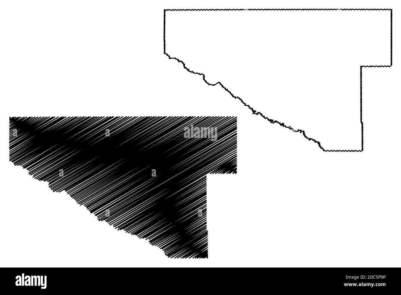 Map of renville Stock Vector Images - Alamy