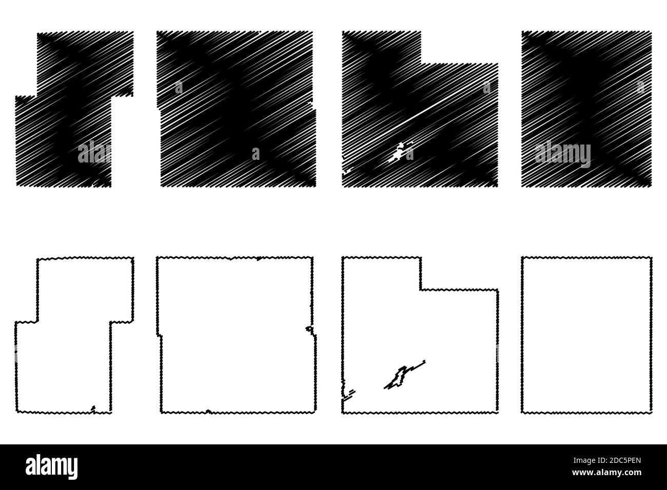 Stevens, Kanabec, Rice and Rock County, Minnesota (U.S. county, United ...