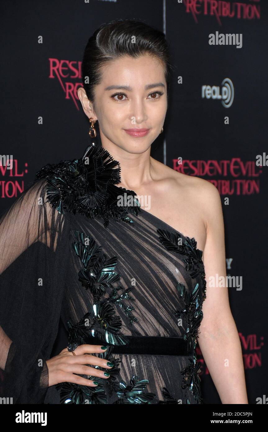 Li Bingbing at Premiere Of Screen Gems' "Resident Evil: Retribution" at ...