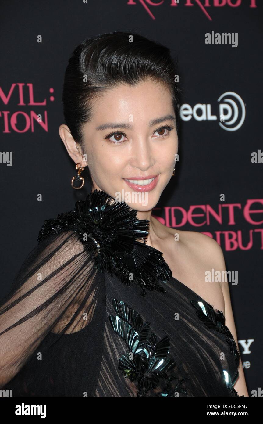 Li Bingbing at Premiere Of Screen Gems' "Resident Evil: Retribution" at ...