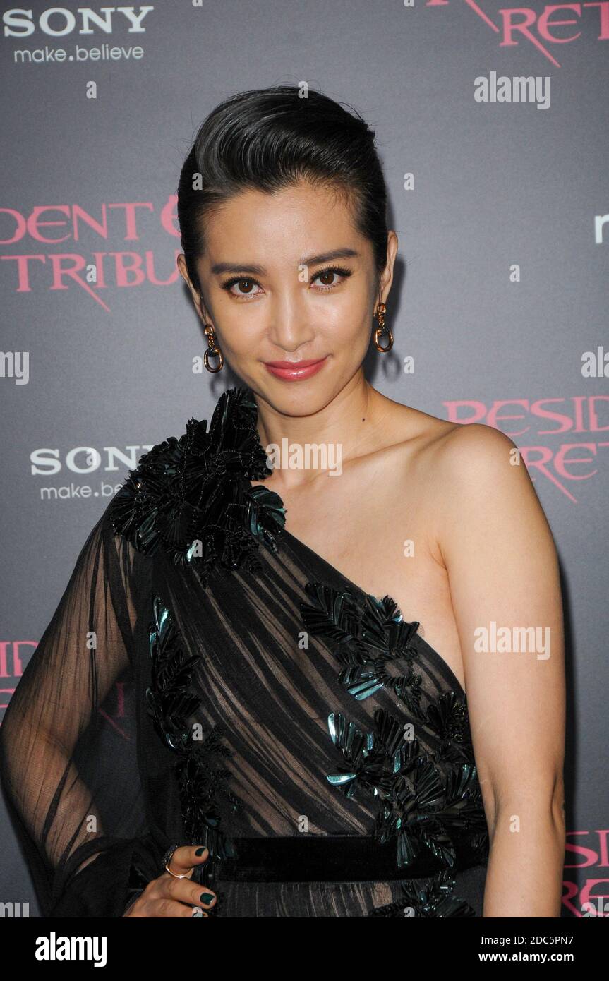 Li Bingbing at Premiere Of Screen Gems' "Resident Evil: Retribution" at ...