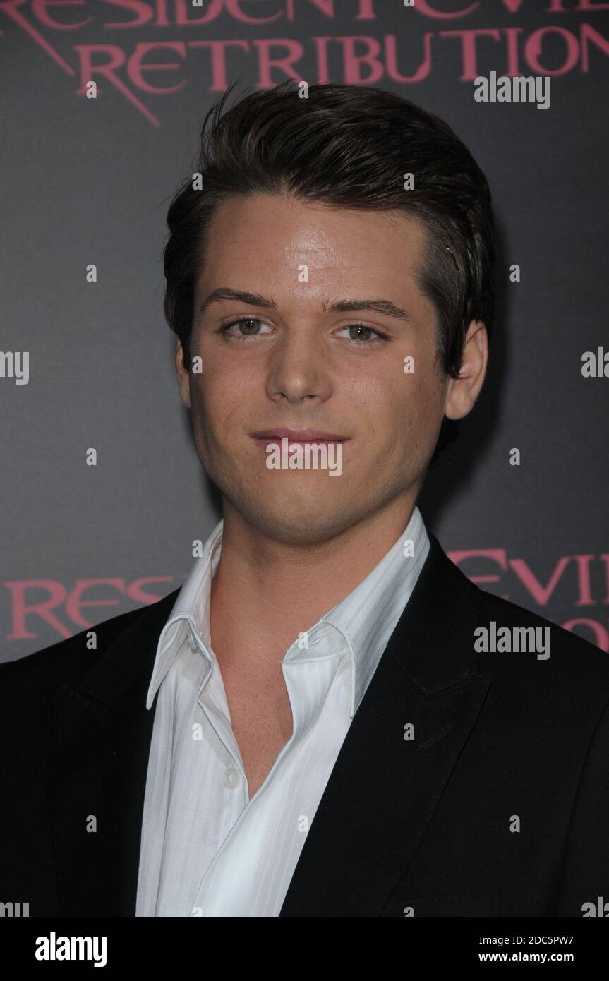 Drew Osborne at Premiere Of Screen Gems' "Resident Evil: Retribution ...
