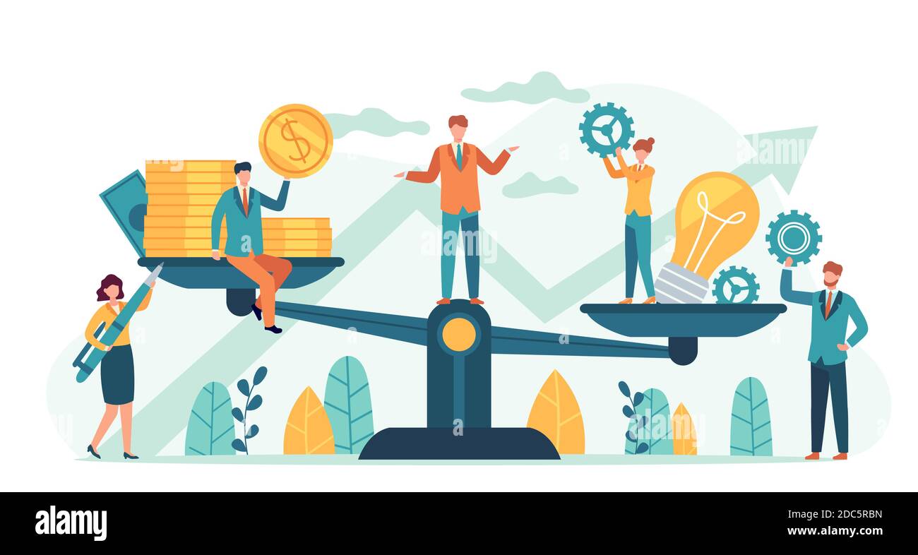 Money finance stock exchange Stock Vector Images - Alamy