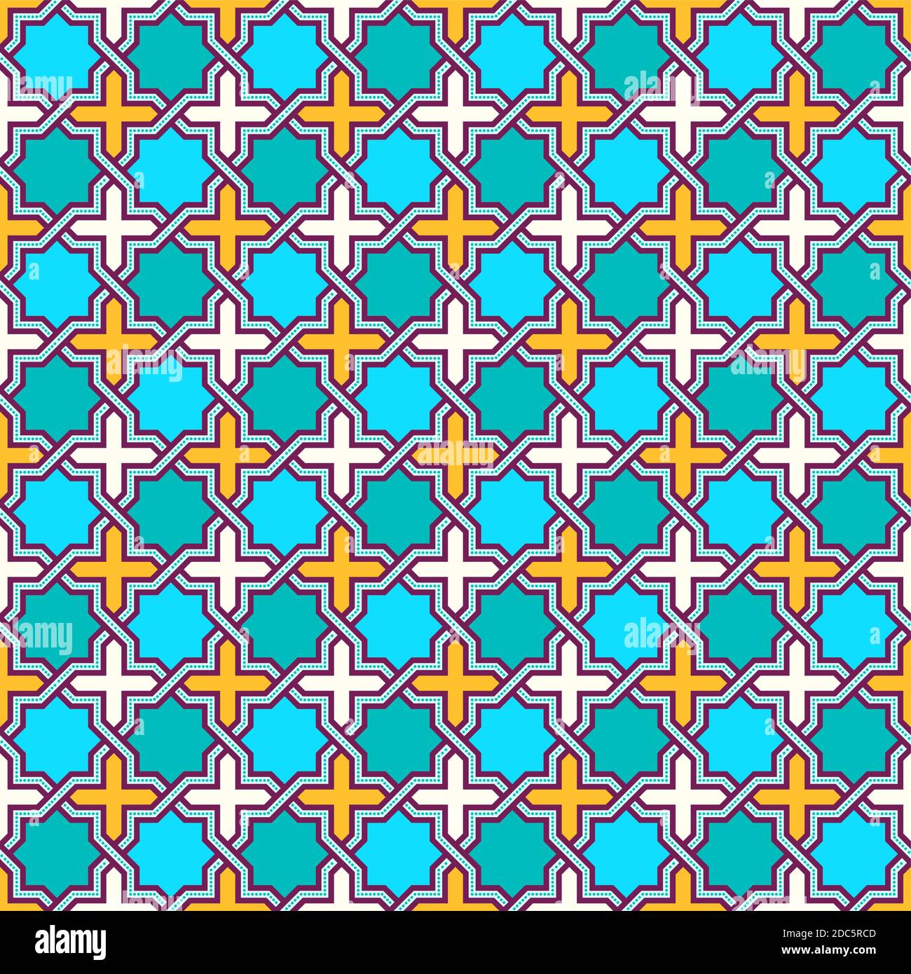 Tangled modern pattern, based on traditional oriental patterns ...