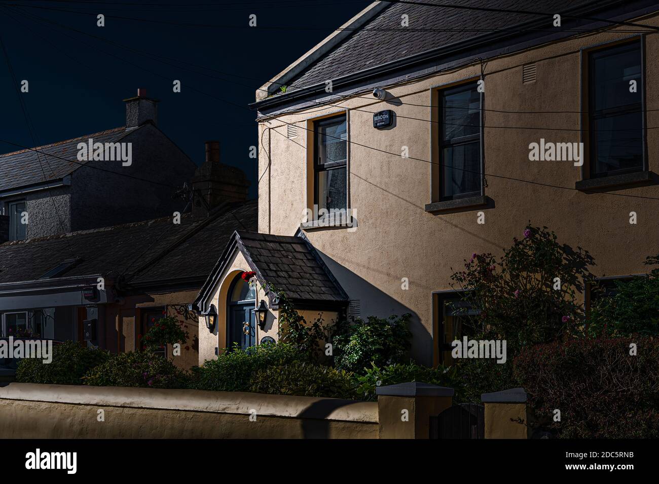 Traditional Irish house. Greystones, co. Wicklow Stock Photo - Alamy