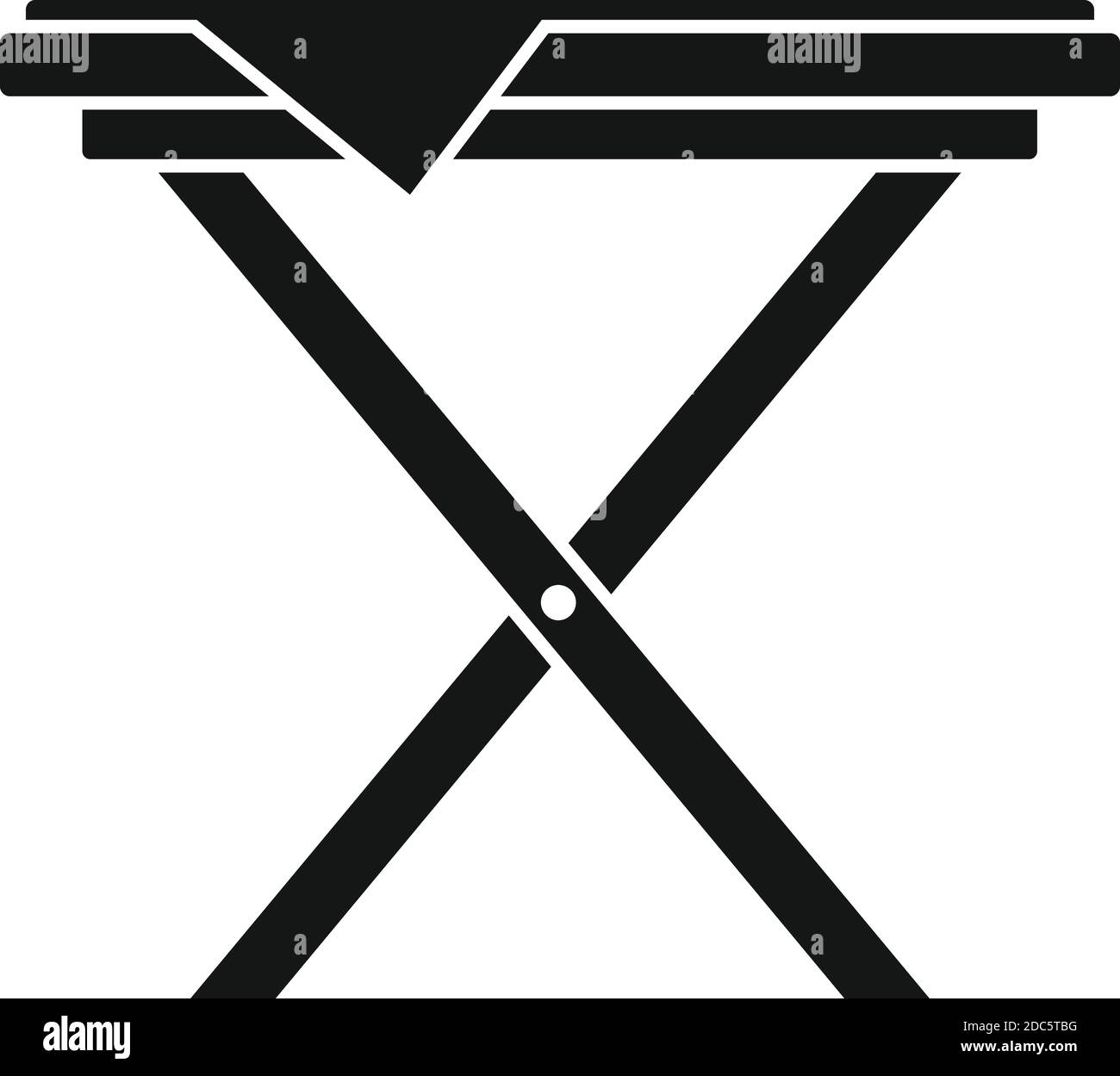 Folding iron board icon, simple style Stock Vector Image & Art - Alamy