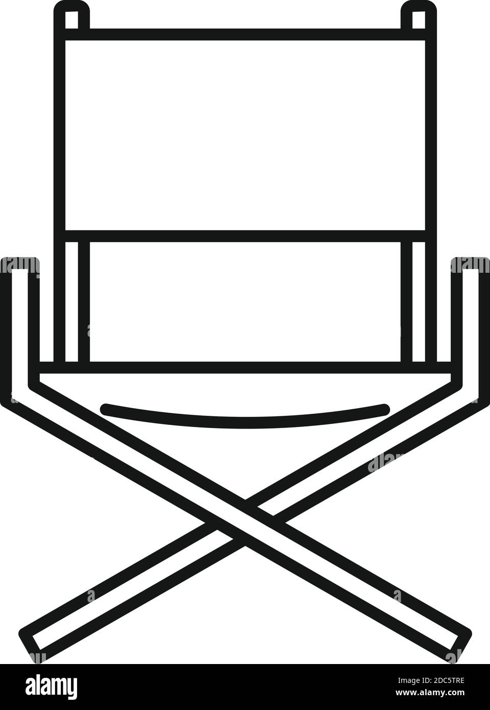 Sunbed icon outline vector Cut Out Stock Images & Pictures - Alamy