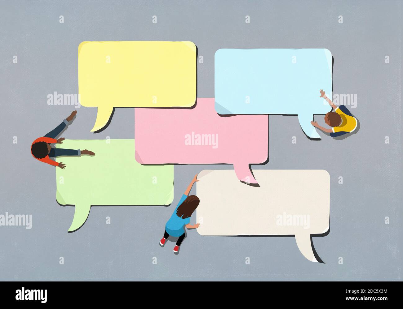 Conversation bubbles image hi-res stock photography and images - Alamy