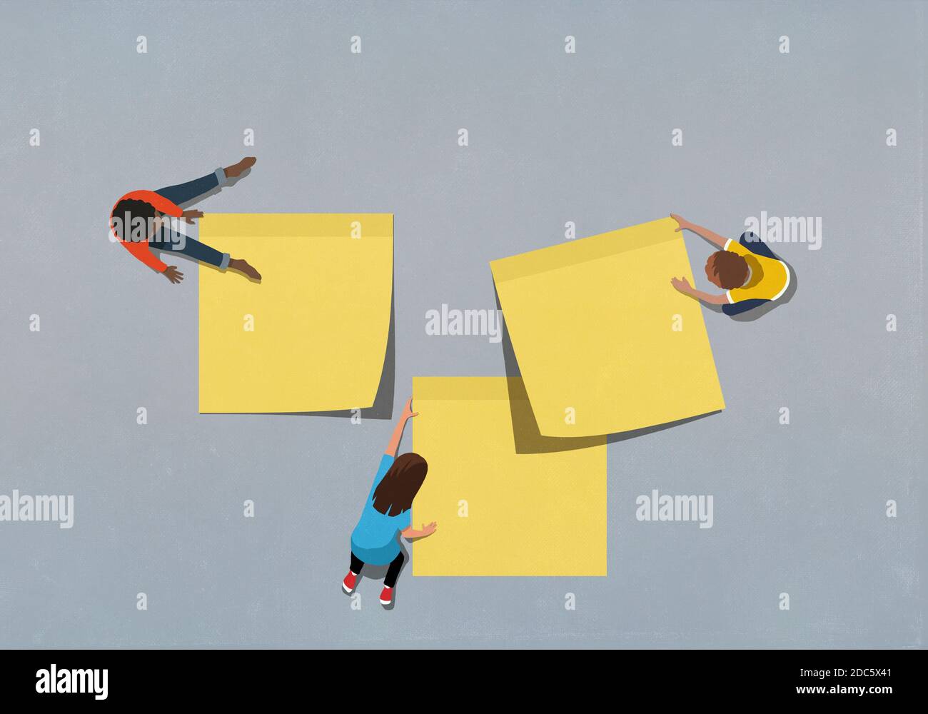 Yellow adhesive hi-res stock photography and images - Alamy