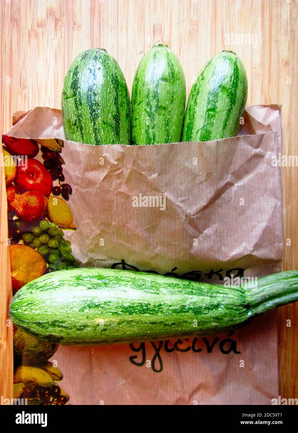 Crete food courgette hi-res stock photography and images - Alamy