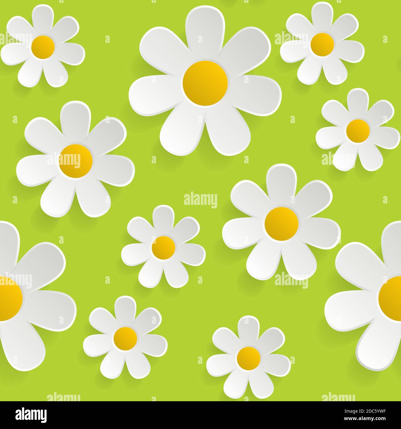Seamless pattern with flowers in spring. Vector illustration that ...