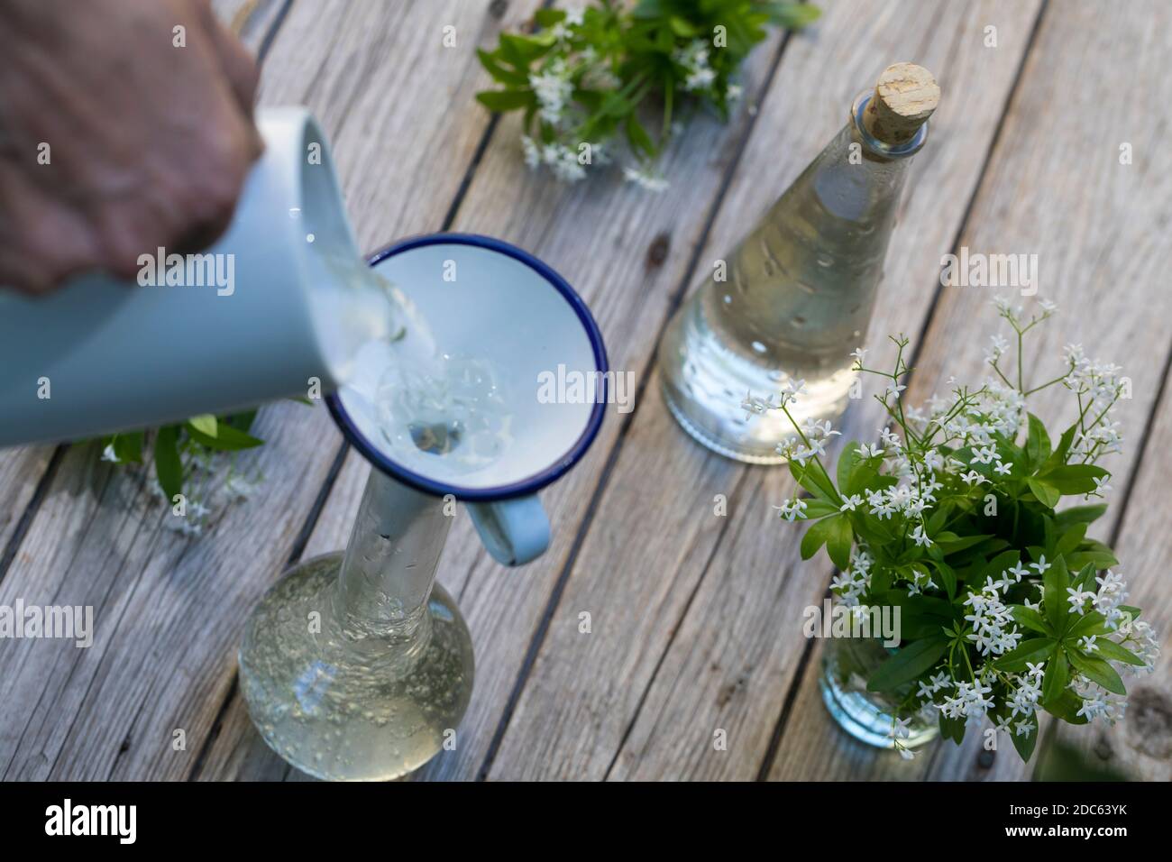 Waldmeister sirup hi-res stock photography and images - Alamy