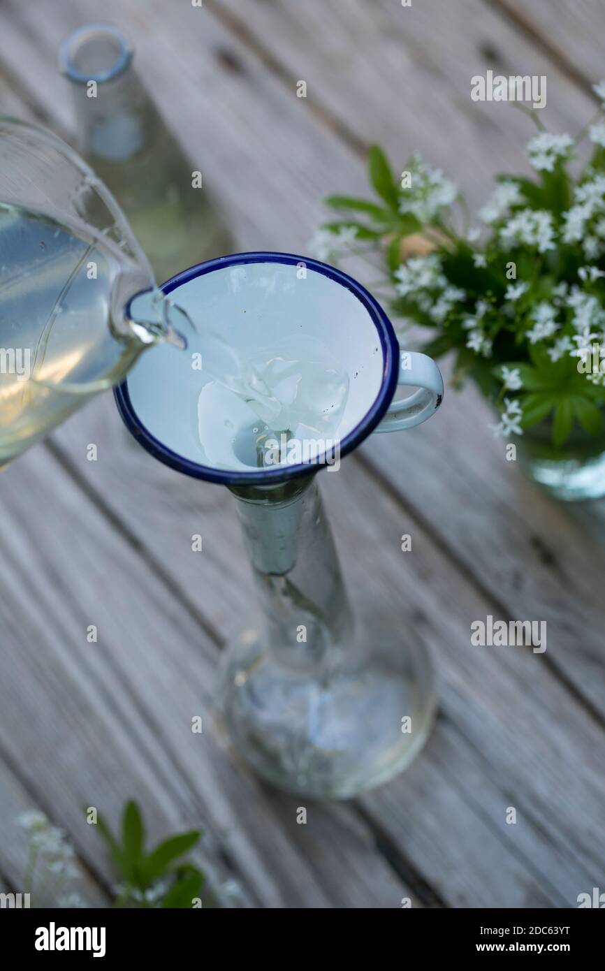 Waldmeister syrup hi-res stock photography and images - Alamy