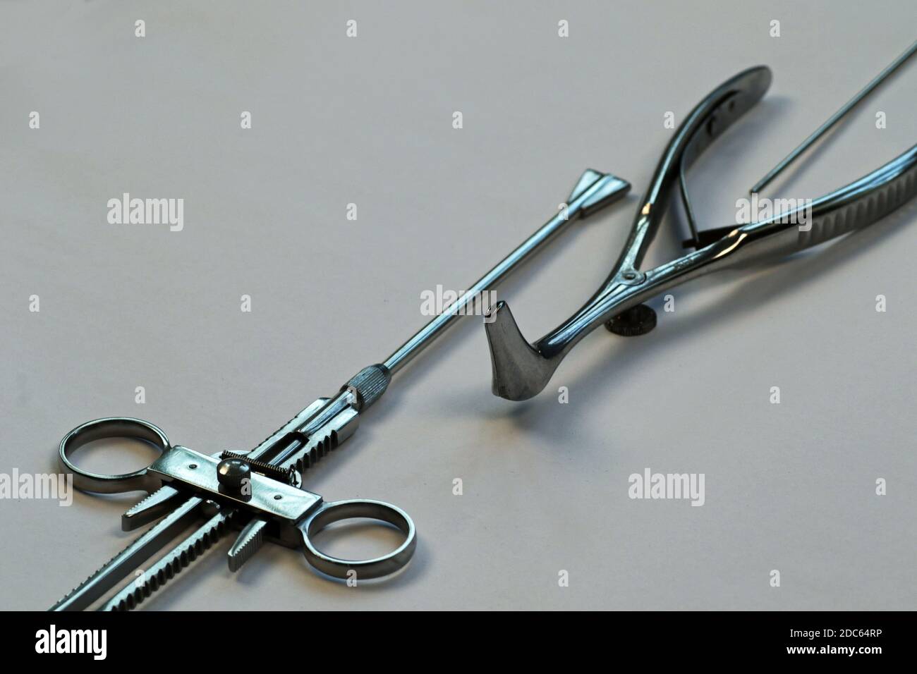 Otolaryngology tools, medical instruments for ENT specialist Stock ...