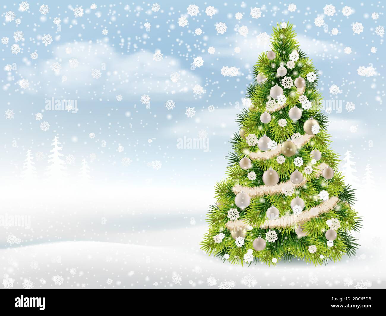Ice on tree branch Stock Vector Images - Alamy