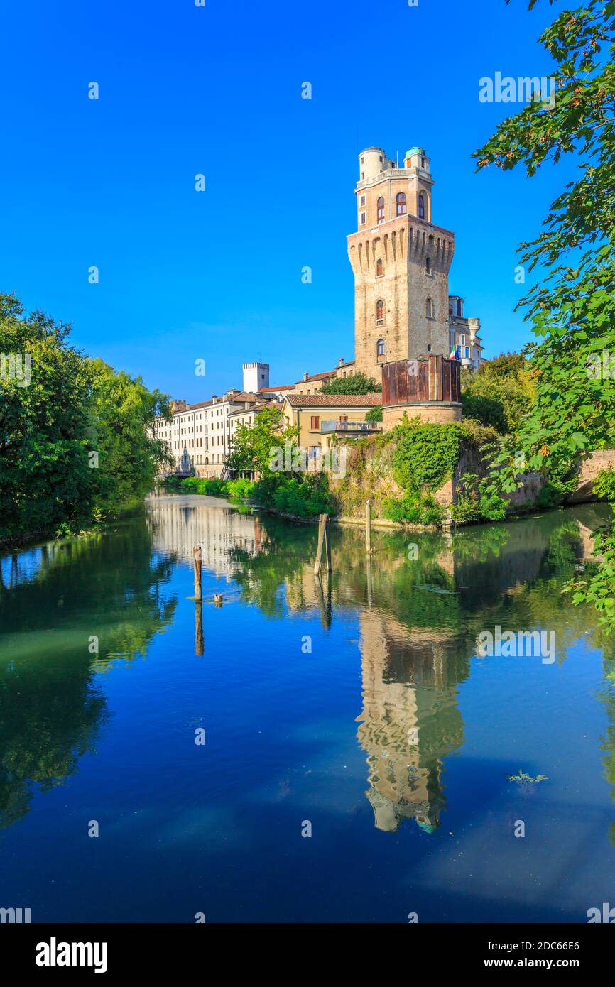 View of Museum Of The Astronomical Observatory Of Padua reflecting in ...