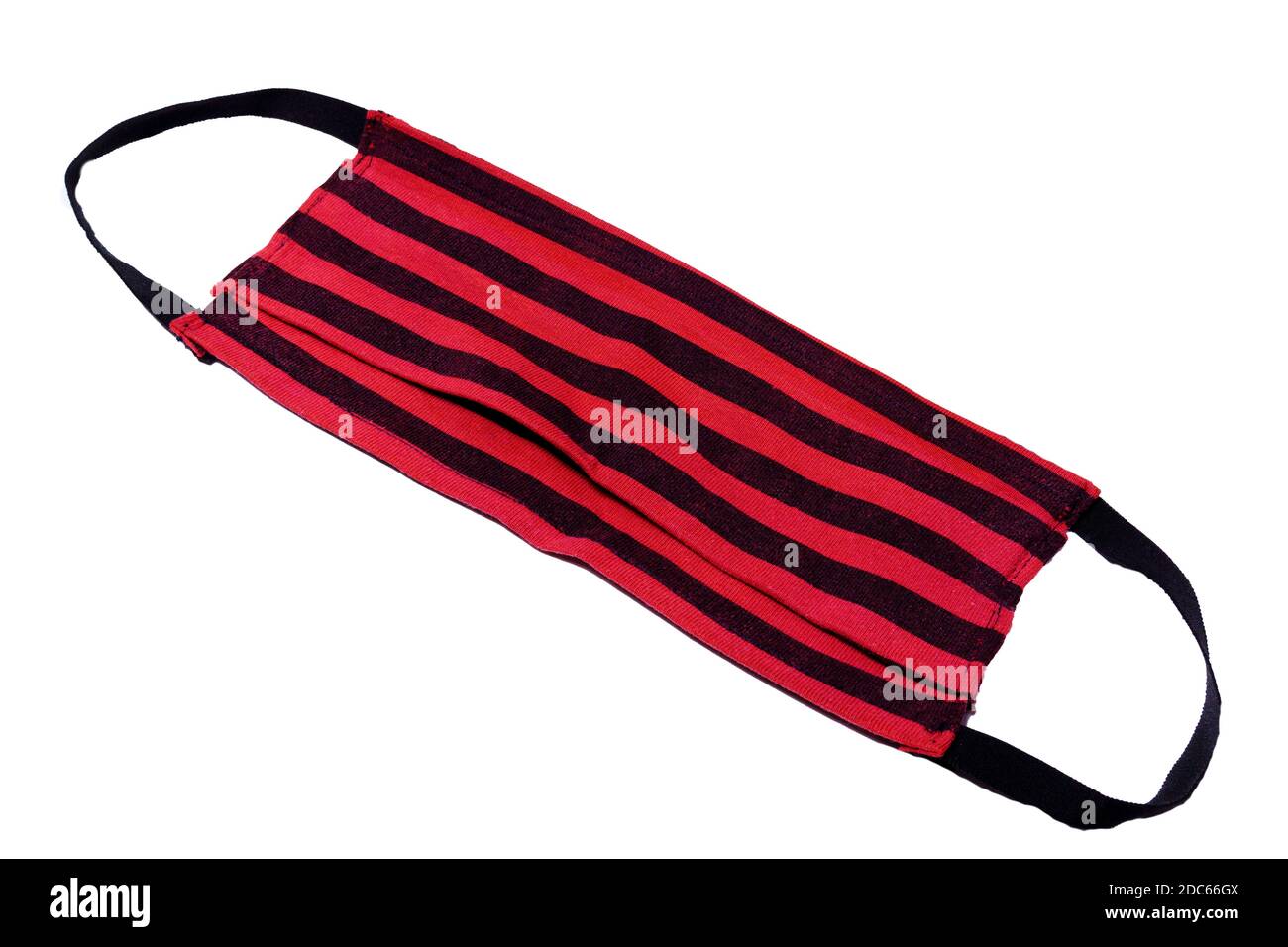 handmade medical protective masks isolated on a white background. the ...