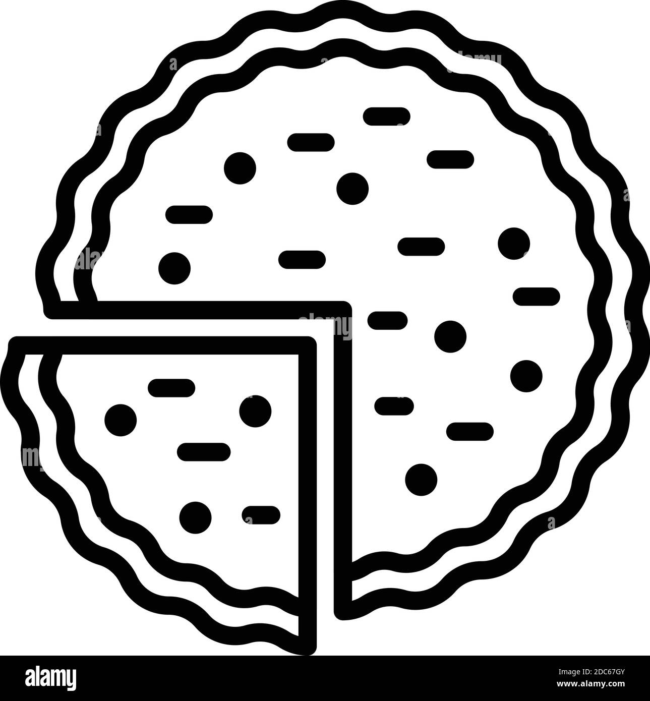 American apple pie whole pie Black and White Stock Photos & Images - Alamy