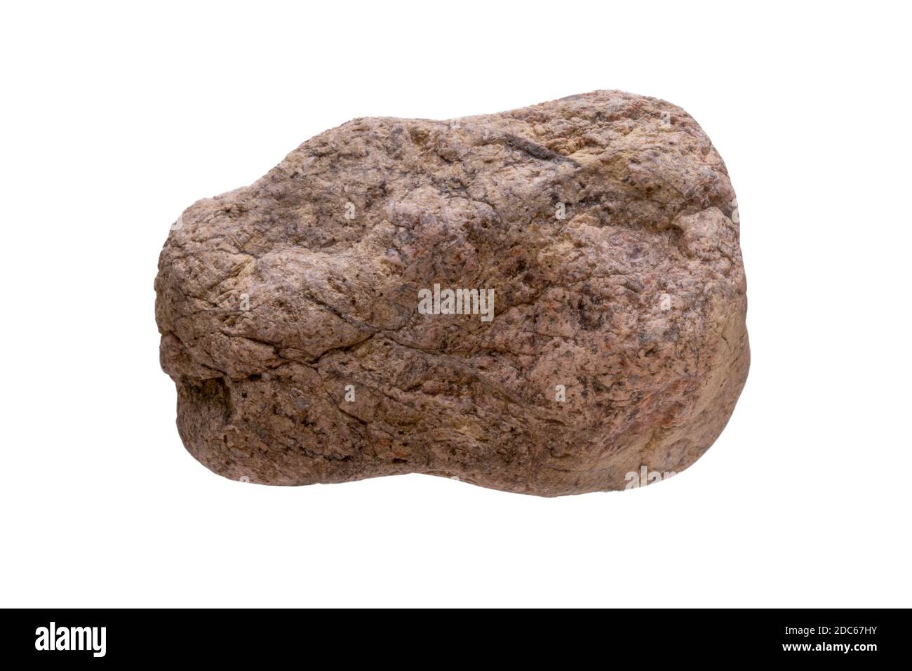 natural stone isolated on a white background Stock Photo - Alamy