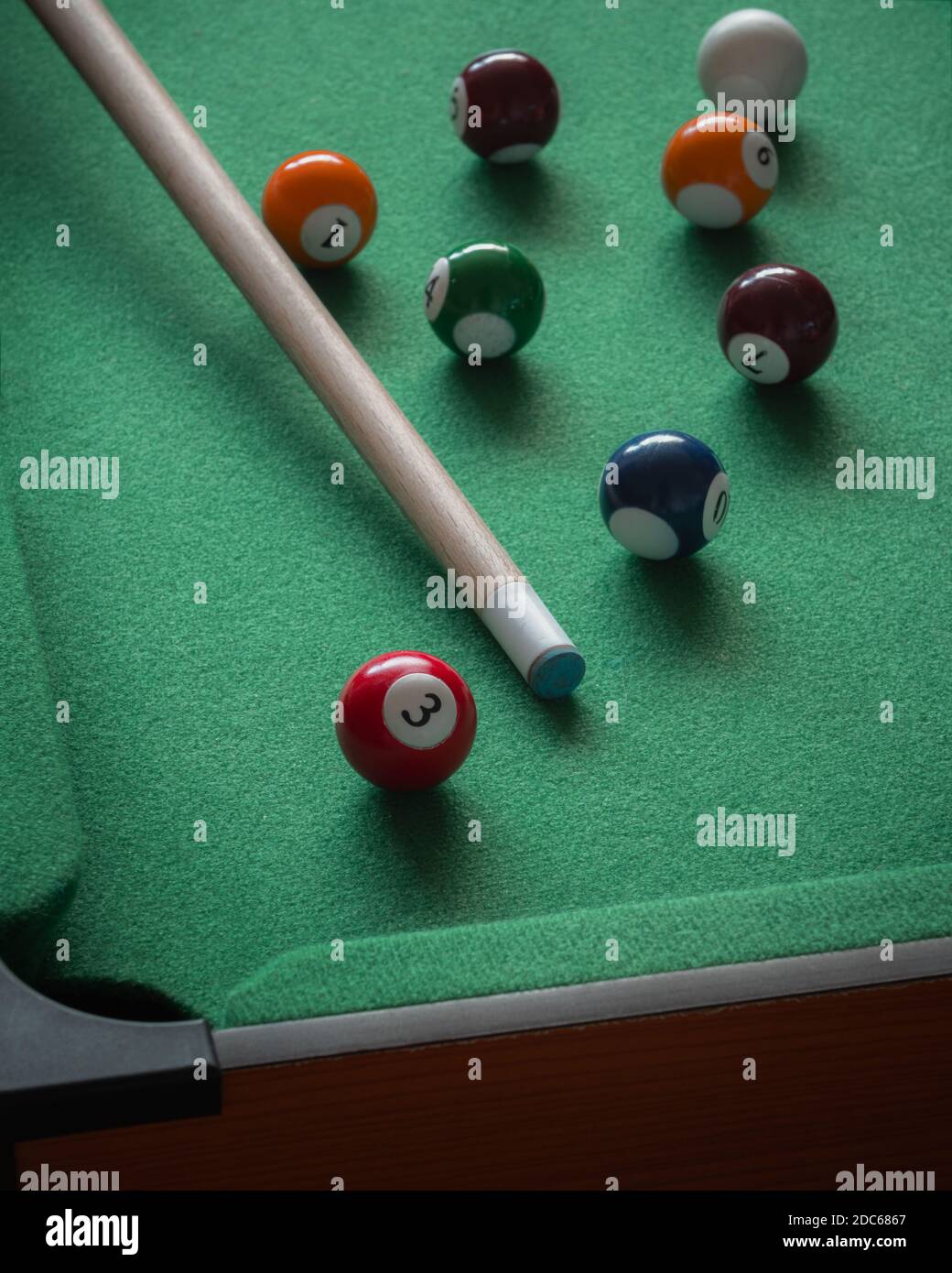 Snooker Balls Table High Resolution Stock Photography and Images - Alamy