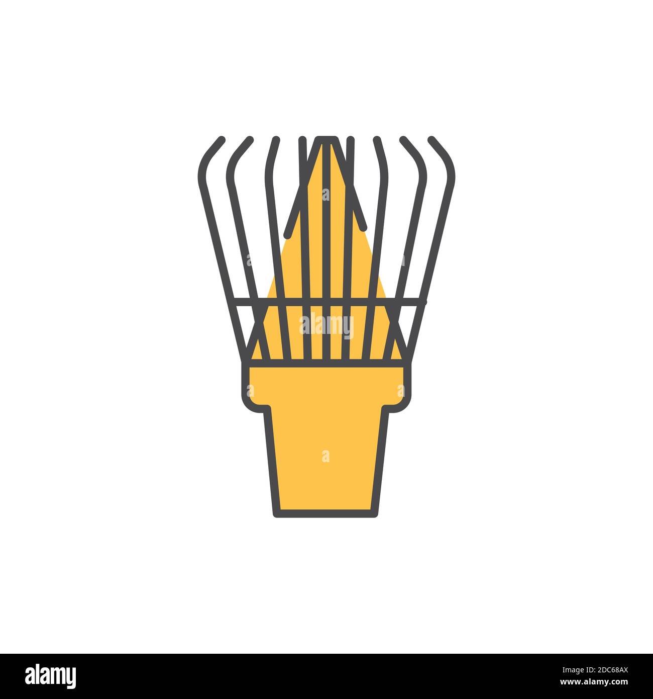 Japanese tea ceremony drawing Stock Vector Images - Alamy