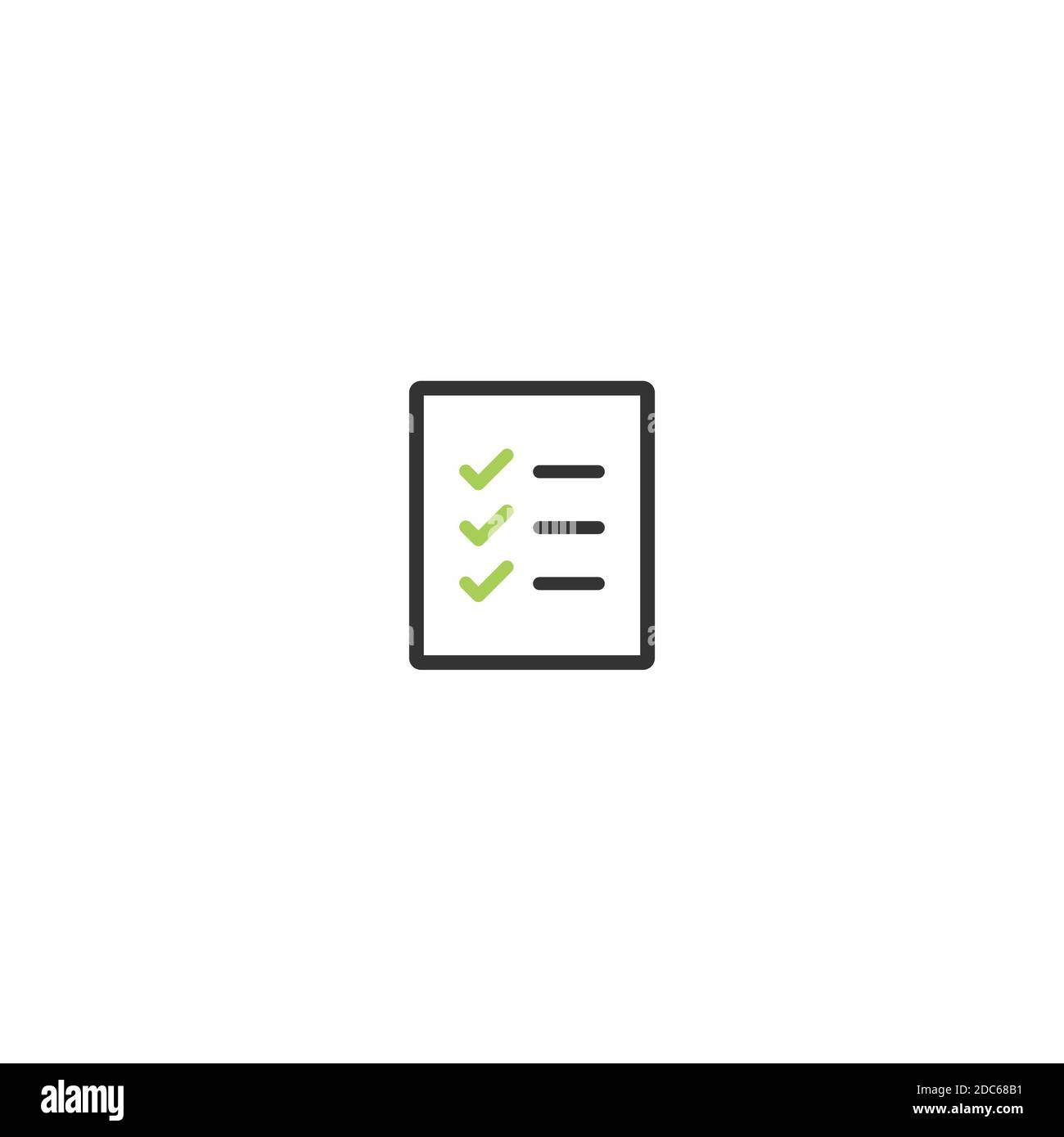 To-do check list with ticks and points. Clipboard with check marks ...