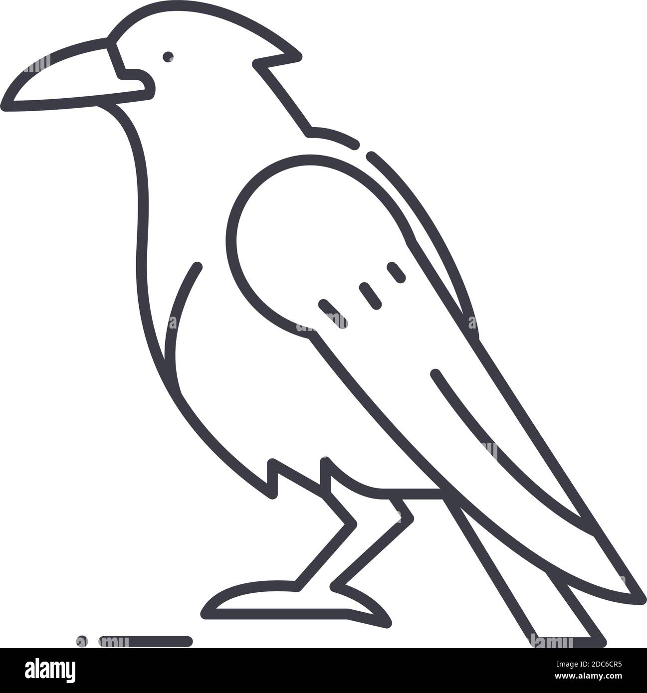 Crow Outline