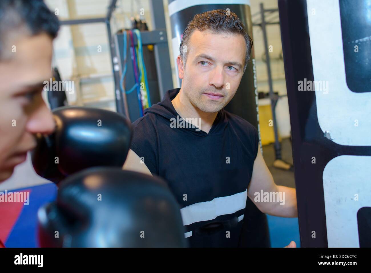 Boxer manager training hi-res stock photography and images - Alamy