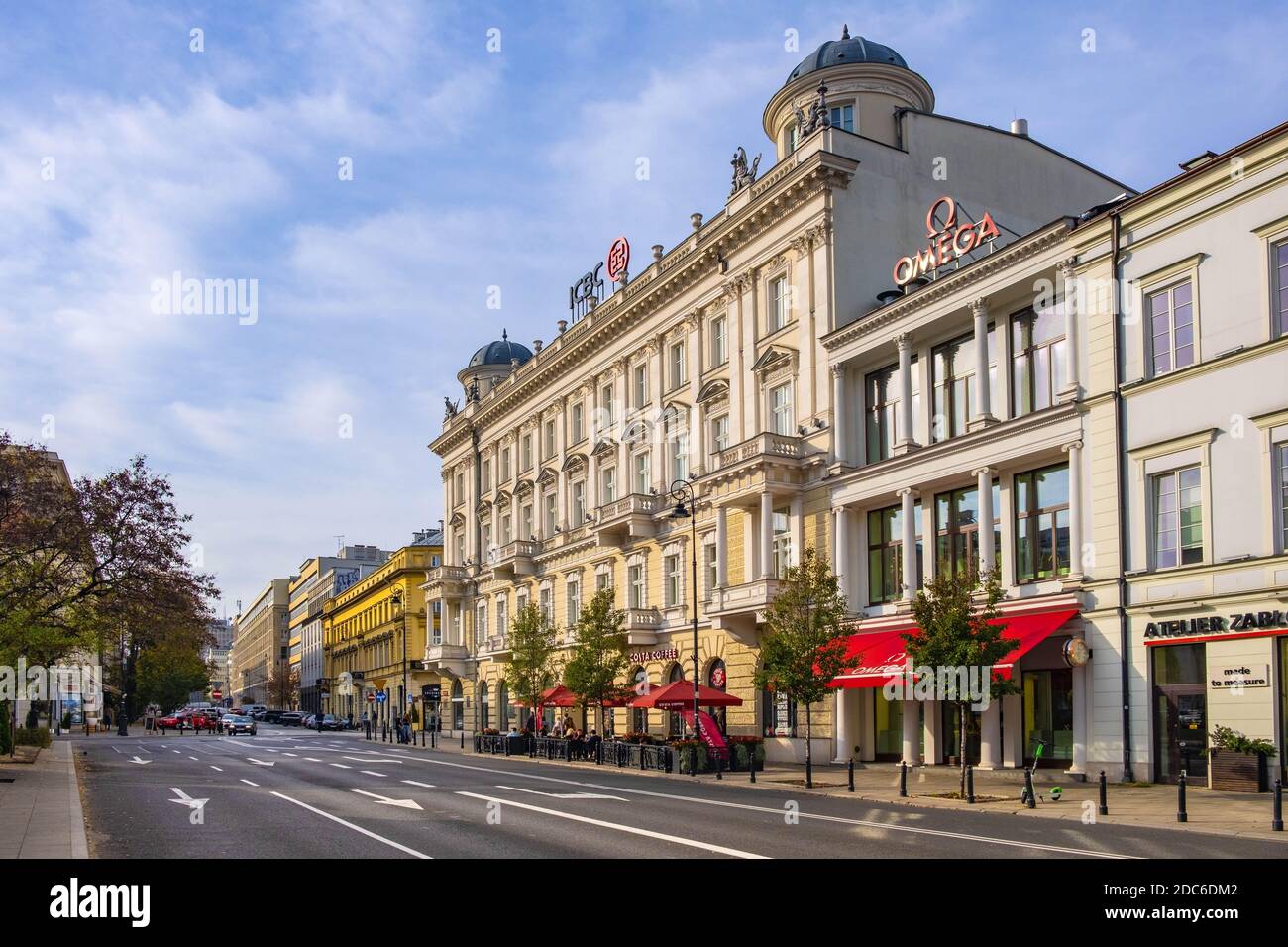 Warsaw, Mazovia / Poland - 2019/10/26: Griffons’ House - Kamienica pod ...