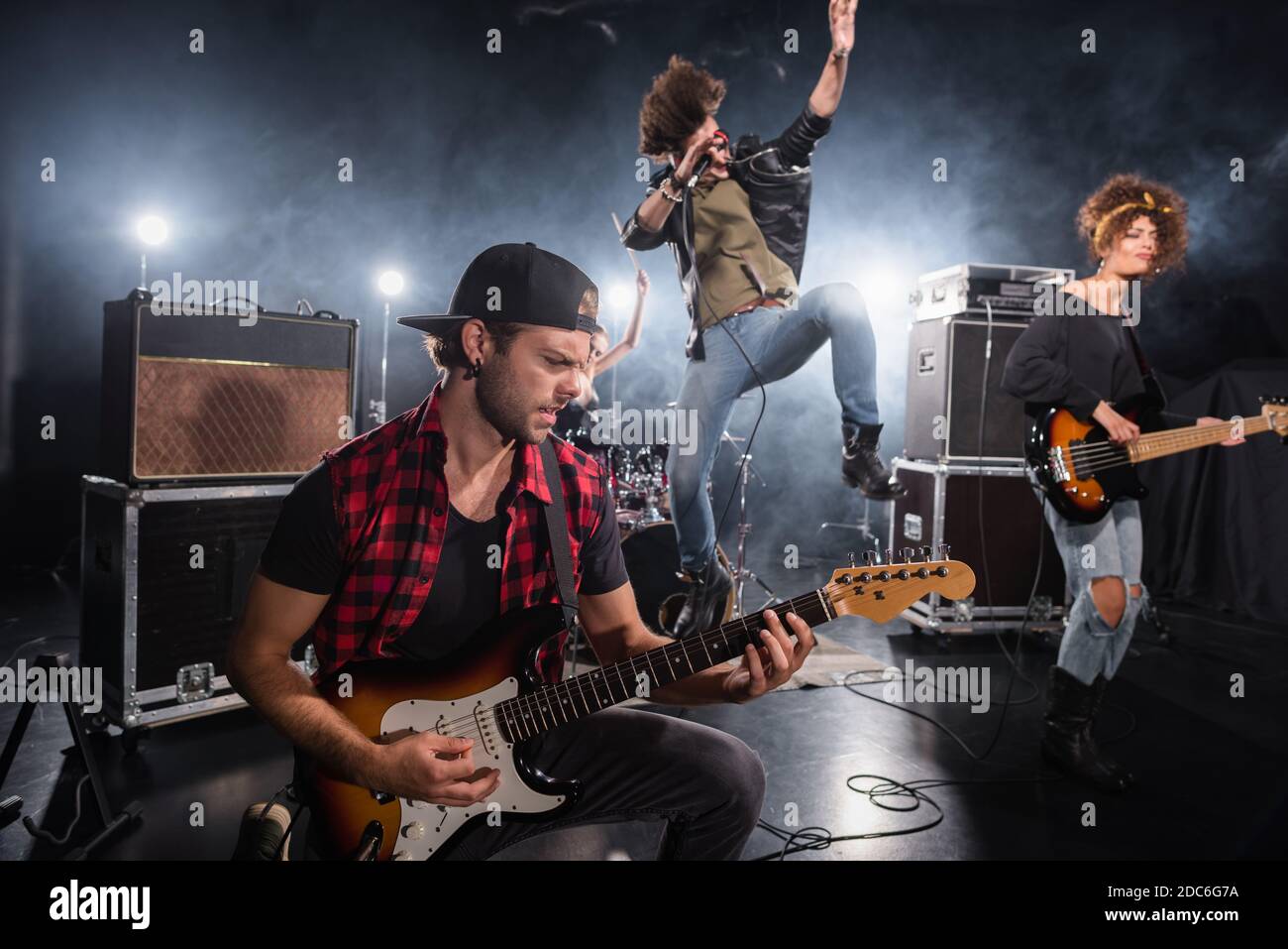 Bass jumping hi-res stock photography and images - Alamy