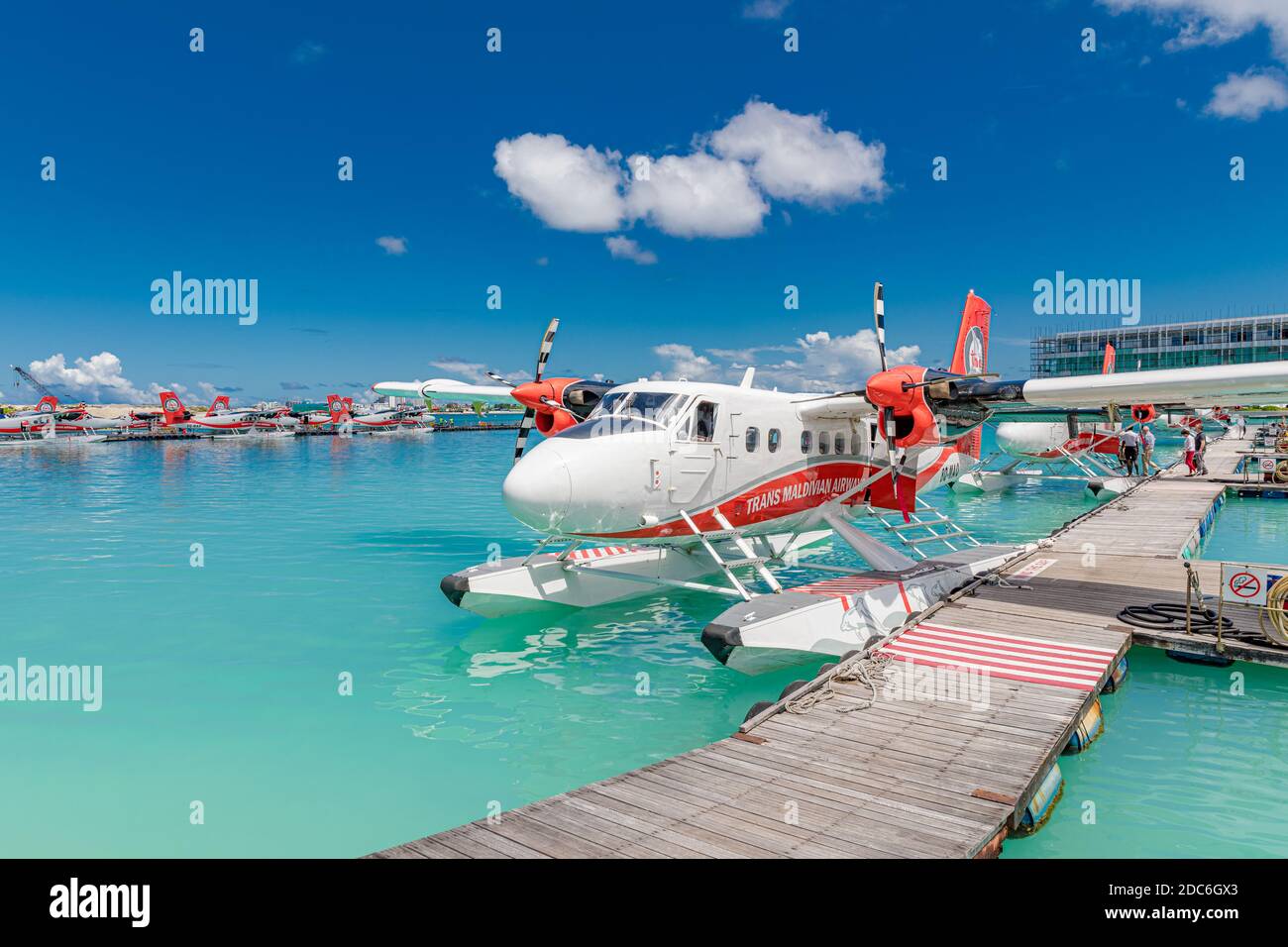 Male, Maldives May 10, 2019: TMA - Trans Maldivian Airways Twin Otter ...