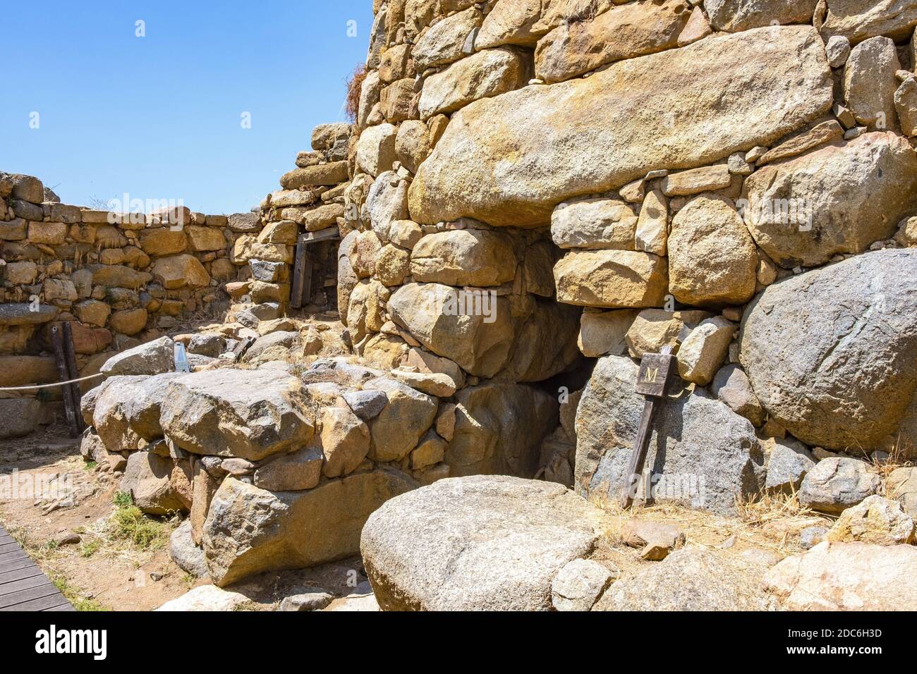 Arzachena, Sardinia / Italy - 2019/07/19: Archeological ruins of ...