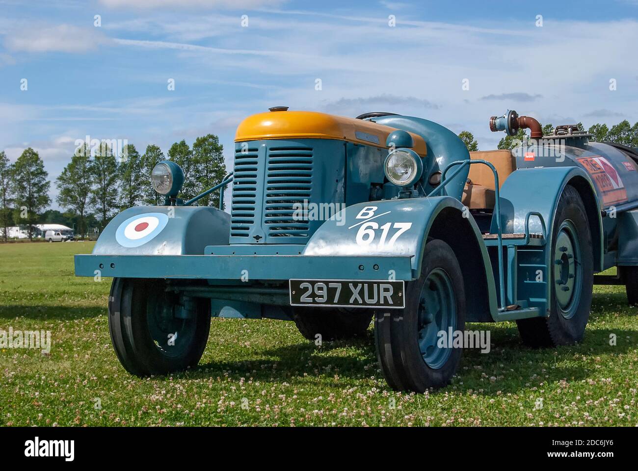 A vintage Royal Air Force David Brown VIG1 tractor Stock Photo - Alamy