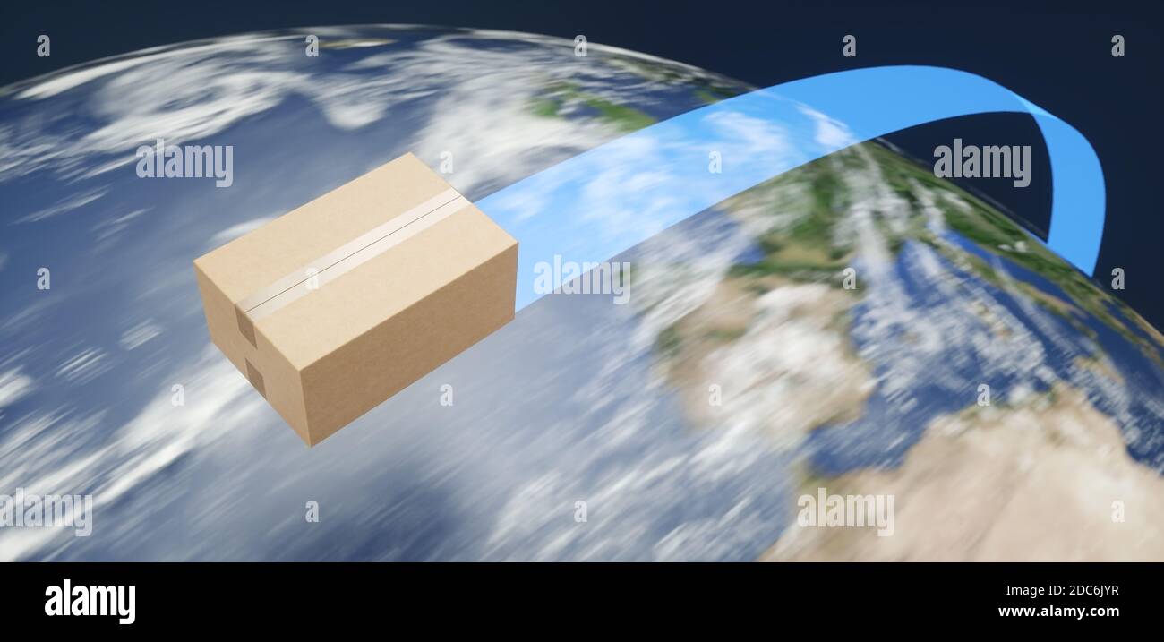 We send it to all parts of the world flying. Package sent at full speed ...