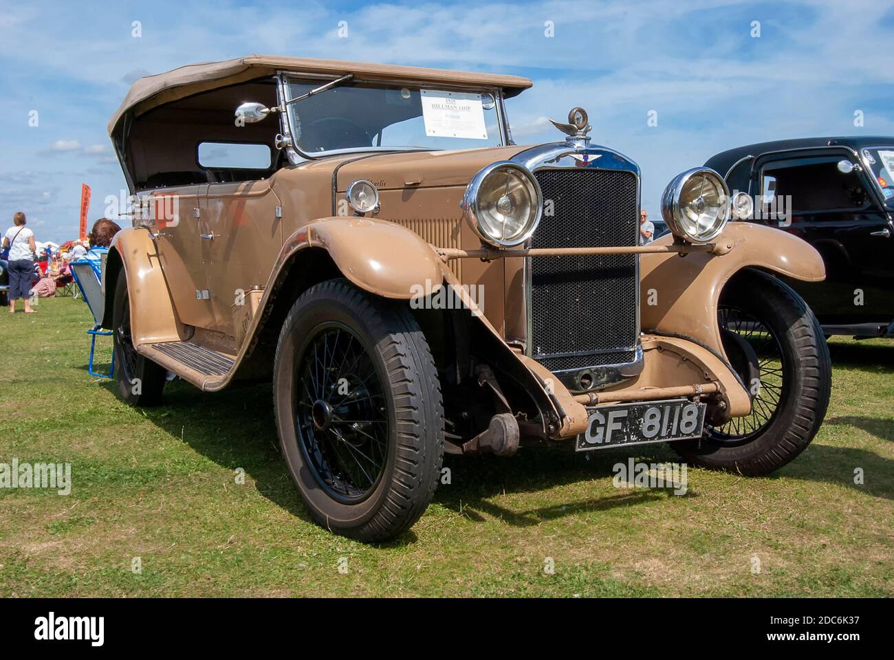 A vintage Hillman 14 HP Tourer Stock Photo - Alamy