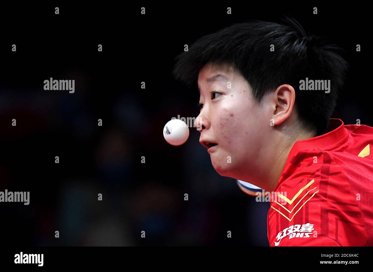 Zhengzhou, China's Henan Province. 19th Nov, 2020. Sun Yingsha of China ...